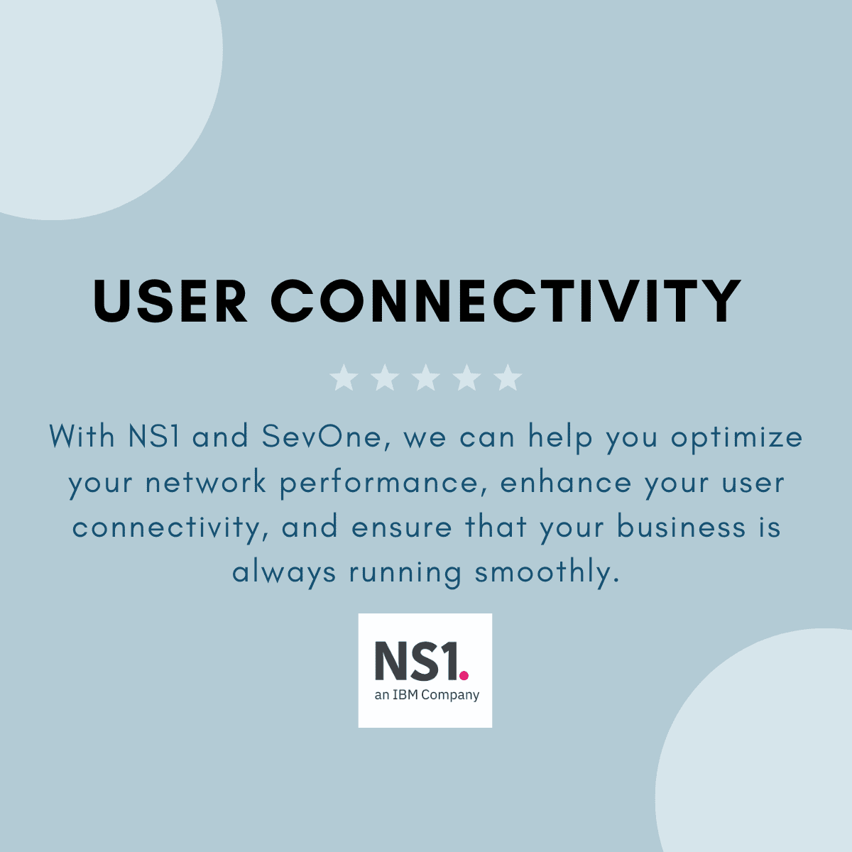 Enhance The User Connectivity Performance With NS1 + SevOne | Aliado ...